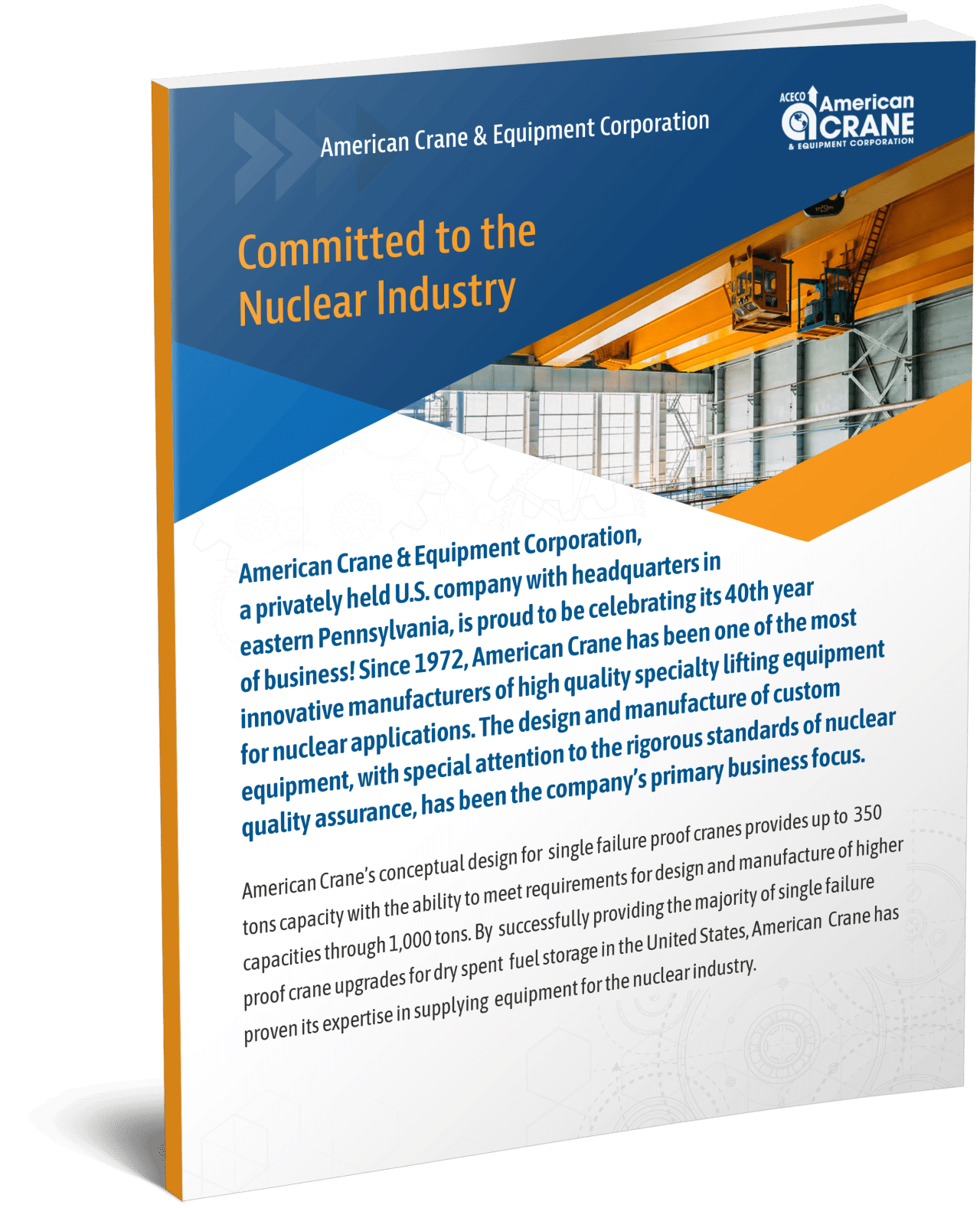 Brochures | American Crane and Equipment Co.