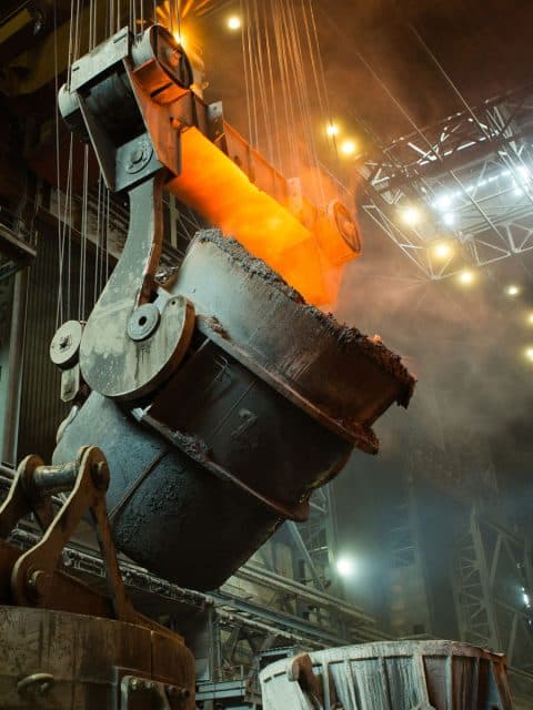 Slag Handling | American Crane and Equipment Co.